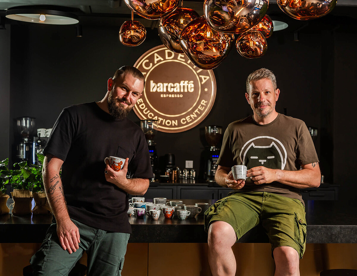 Barcaffè Artist Edition kolekcija: Sandro x Lunar - Barcaffe